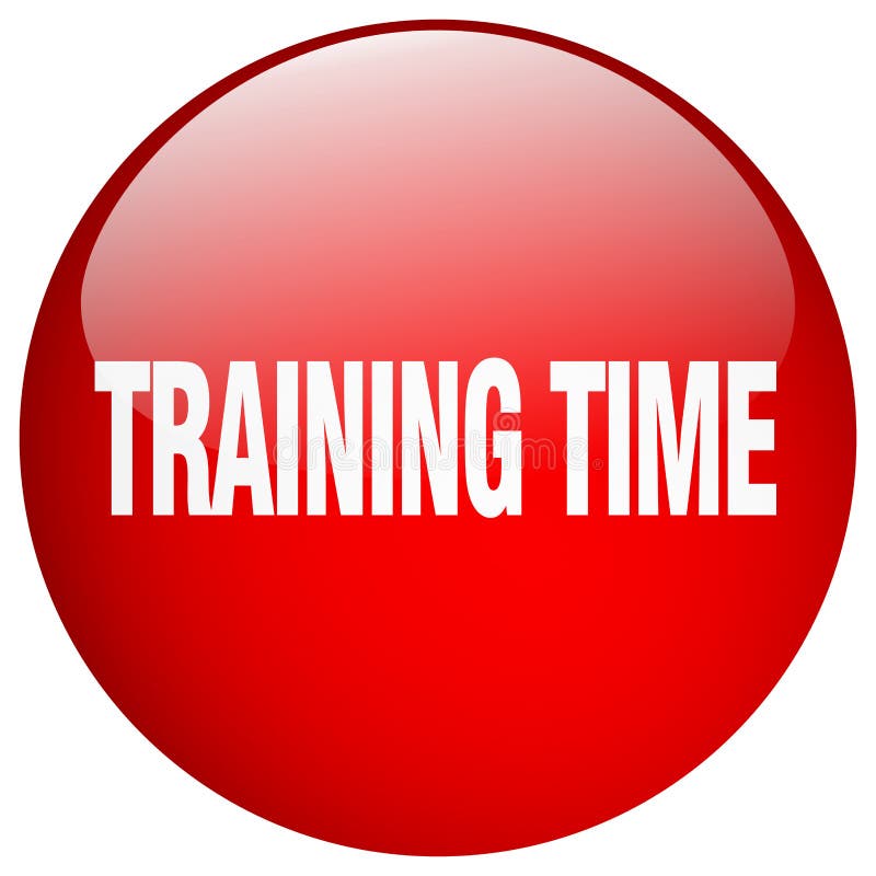 Training time blue stamp stock vector. Illustration of vector - 119746134