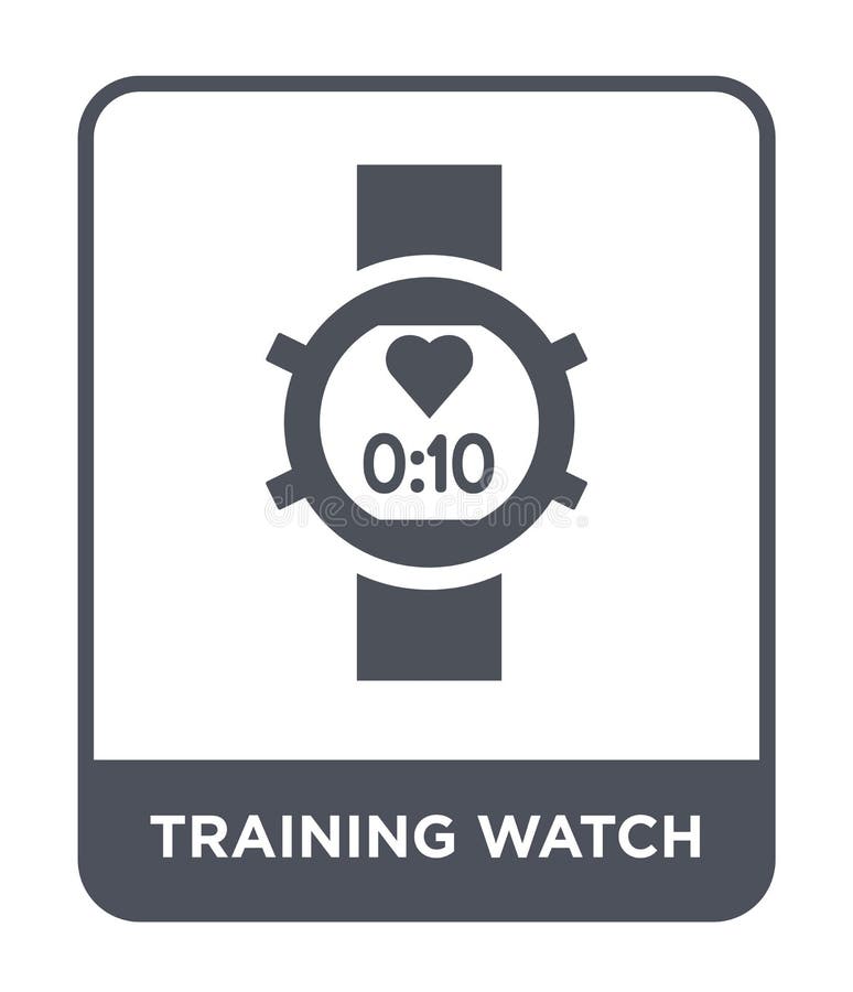 Training Watch Icon in Trendy Design Style. Training Watch Icon ...