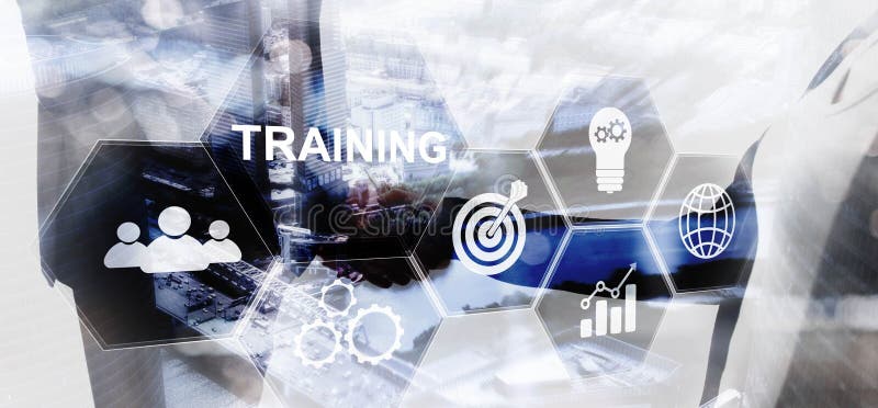 Training Webinar Business Internet Technology Concept Stock Image ...