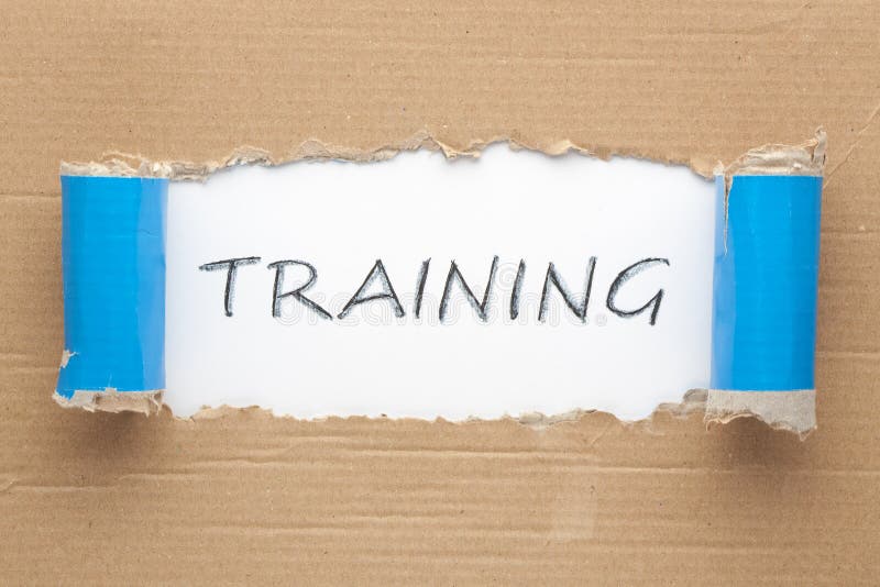 Training Written on White Background Stock Image - Image of competency ...