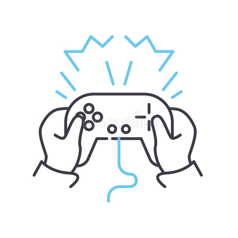 Trainings Line Icon, Outline Symbol, Vector Illustration, Concept Sign ...