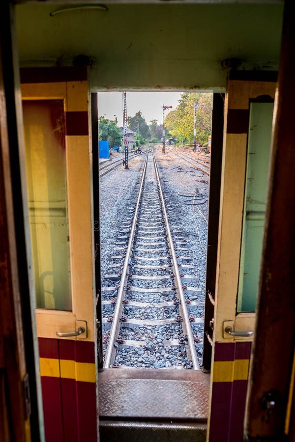 The Train Stops in the Maintenance Facility To Wait for Component ...