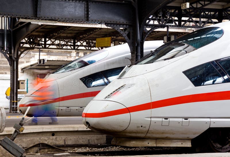 Modern Express Train Station Stock Photo - Image of express, fast: 28788672