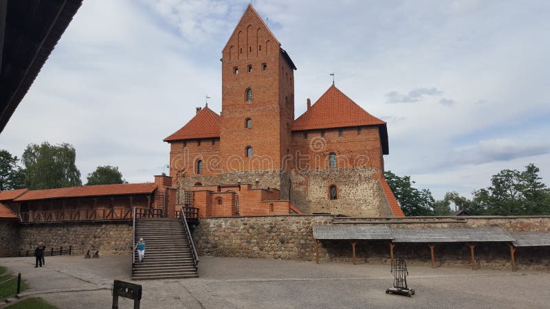 Trakai stock photo. Image of trakai, intrested, sumer - 117549894