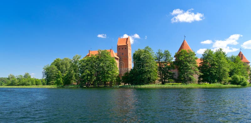 703 Ancient Lithuanian Castle Trakai Tower Photos - Free & Royalty-Free ...
