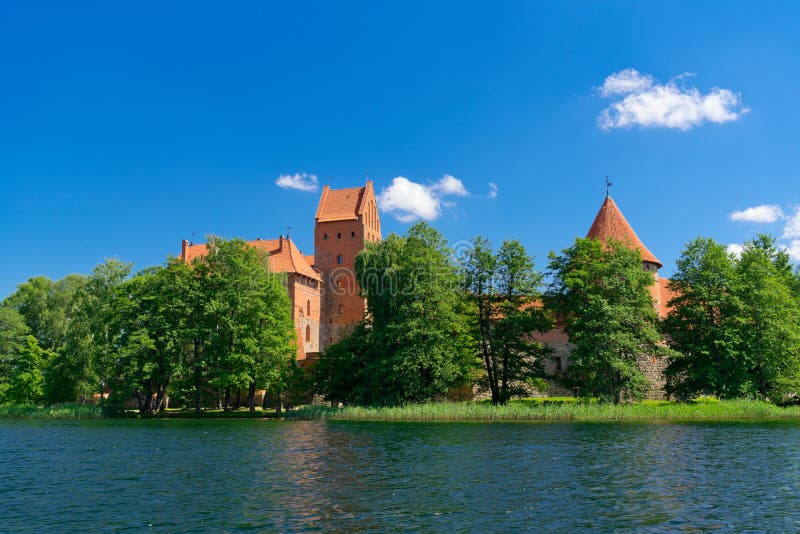 703 Ancient Lithuanian Castle Trakai Tower Photos - Free & Royalty-Free ...