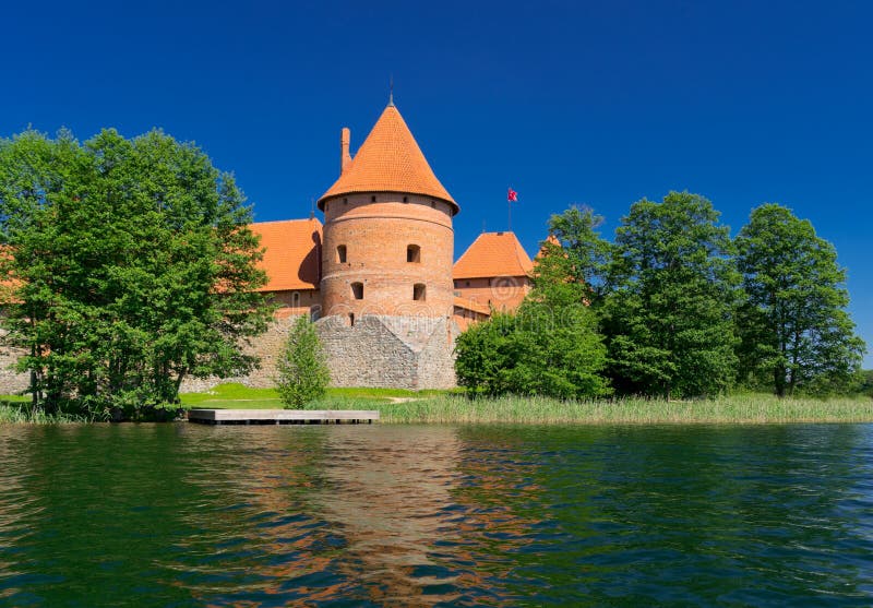 703 Ancient Lithuanian Castle Trakai Tower Photos - Free & Royalty-Free ...