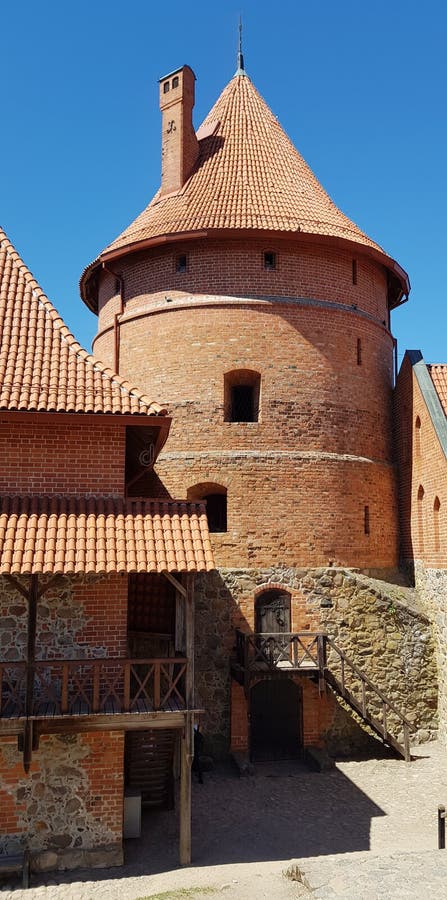 The Biggest Castle in Lithuania Stock Photo - Image of history, princes ...
