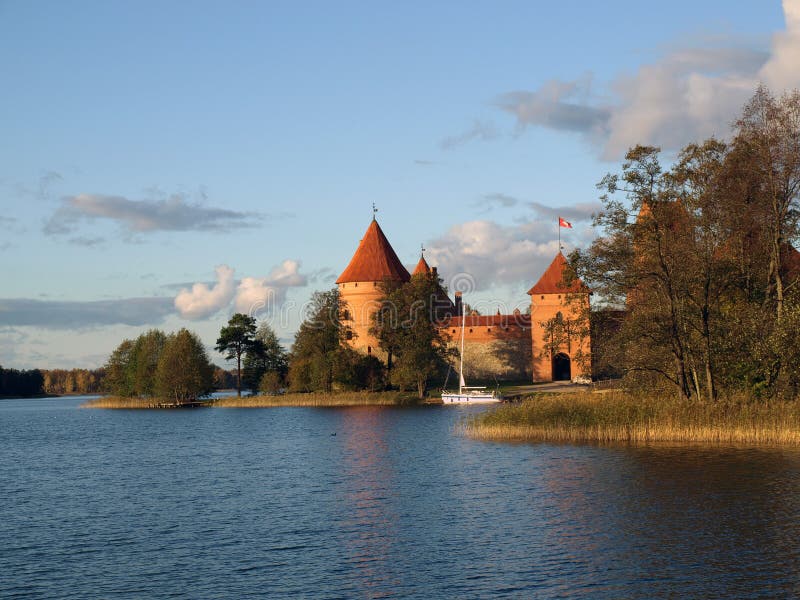 Trakai-Lithuania stock photo. Image of landcape, forest - 21744156