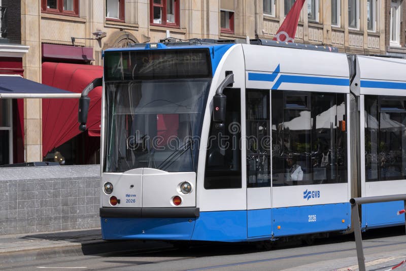 Tram 4 at Amsterdam the Netherlands 28-6-2022 Editorial Stock Photo ...