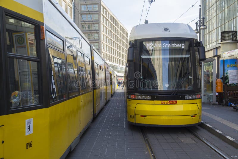 Tram in Berlin, Germany editorial photography. Image of tour - 64510512