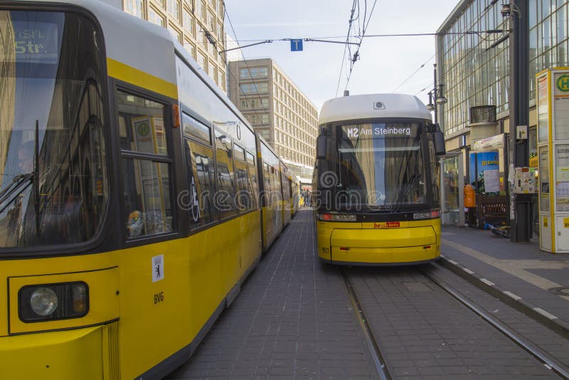Tram in Berlin, Germany editorial photography. Image of seats - 64510587