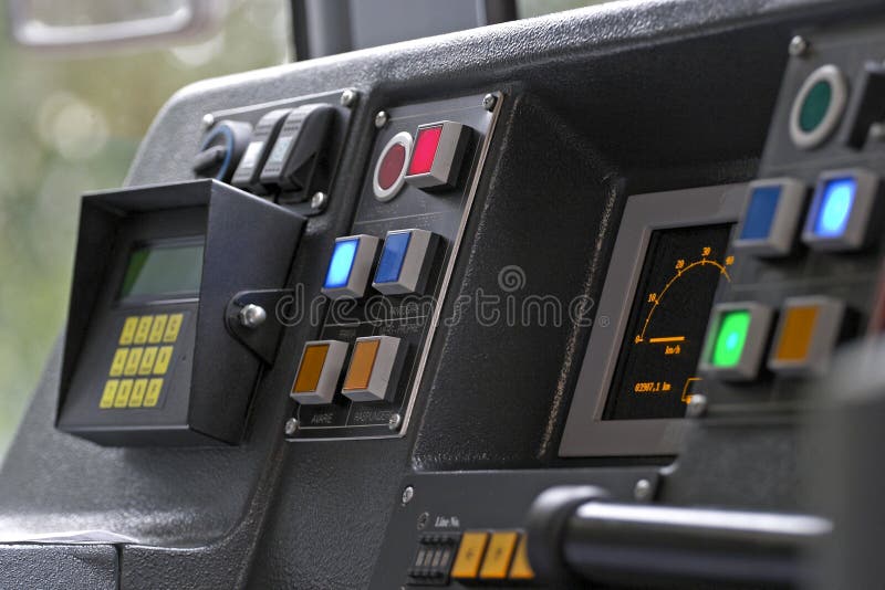 Subway cockpit stock image. Image of cockpit, speed, tram - 19105221