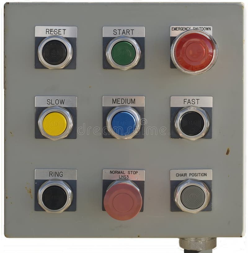 Tram control panel stock image. Image of press, panel - 2578535