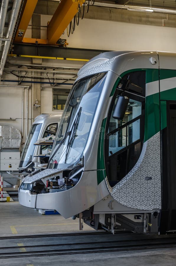 Tram factory stock image. Image of railway, public, chemical - 53355517