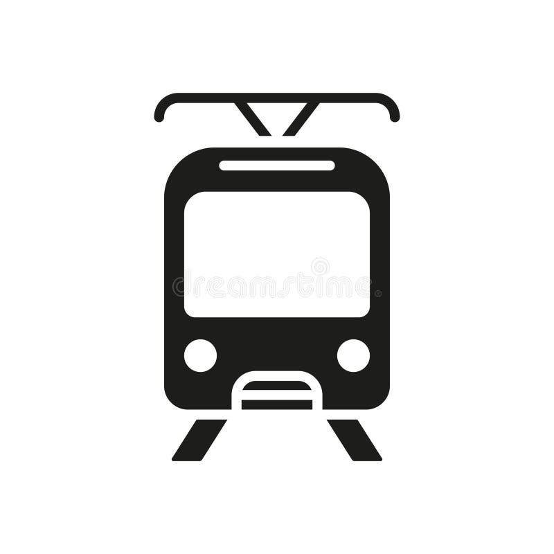 Tram Icon Vector Design Templates Simple and Modern Stock Vector ...