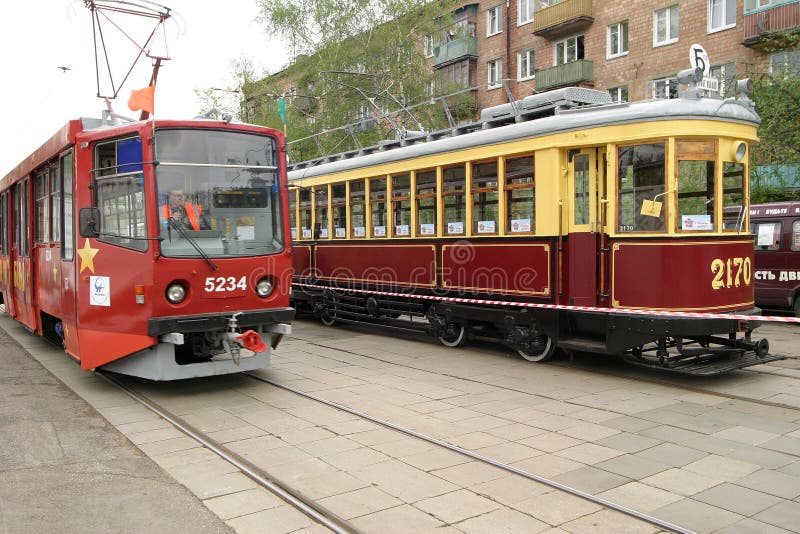 Tram editorial stock photo. Image of leather, petersburg - 51878848