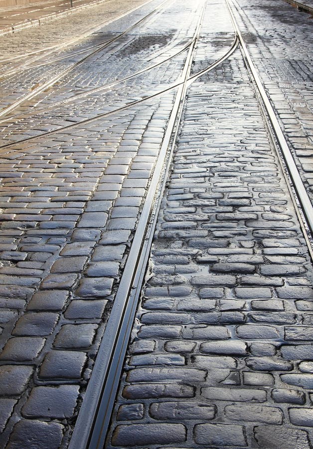 Tram road stock photo. Image of detail, tourism, railway - 30595910