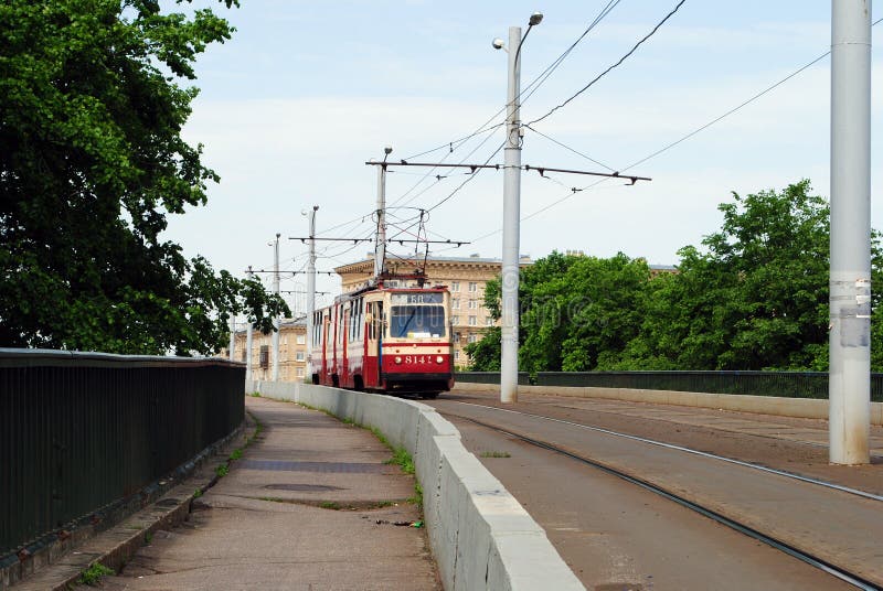 A tram editorial photography. Image of city, transport - 46149017