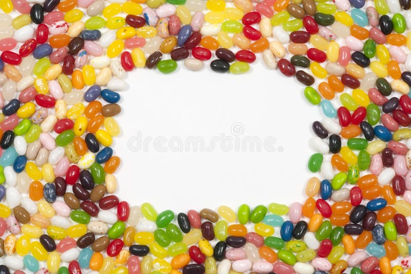 Trame de bonbon mou image stock. Image du haricot, dragée - 1745123