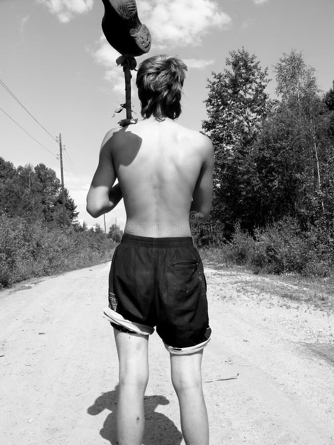 Tramp stock image. Image of summer, shorts, teenager, young - 2729187