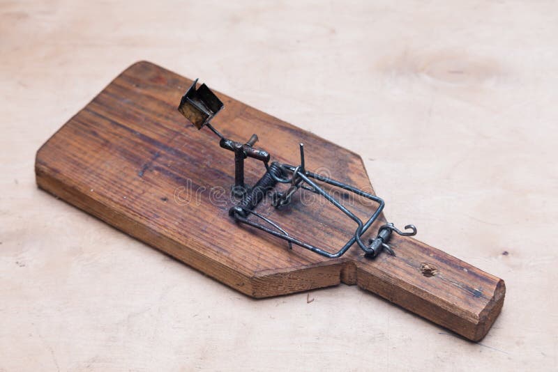 Trampa De Rata Casera O Trampa De Ratón Foto de archivo - Imagen de ...