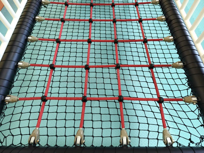 The Trampoline Features a Mazepatterned Surface for Recreational Use ...