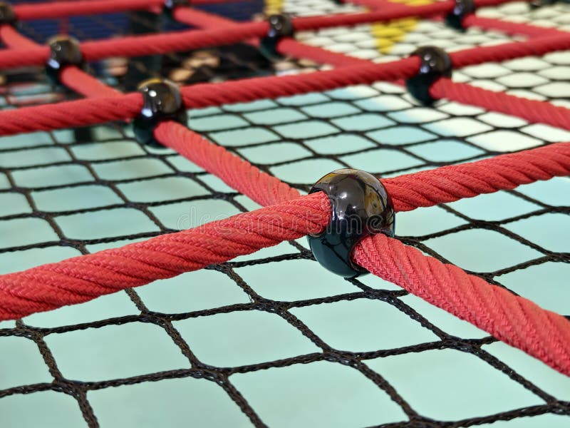 The Trampoline Features a Mazepatterned Surface for Recreational Use ...