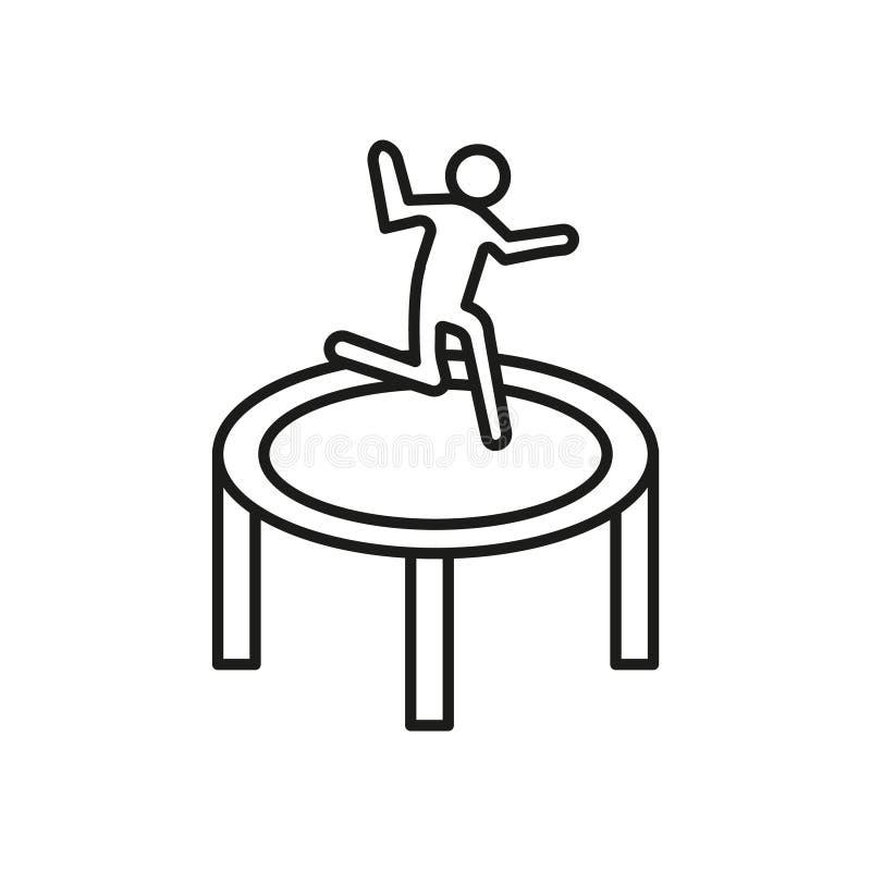 Trampoline Stock Illustrations – 6,994 Trampoline Stock Illustrations ...