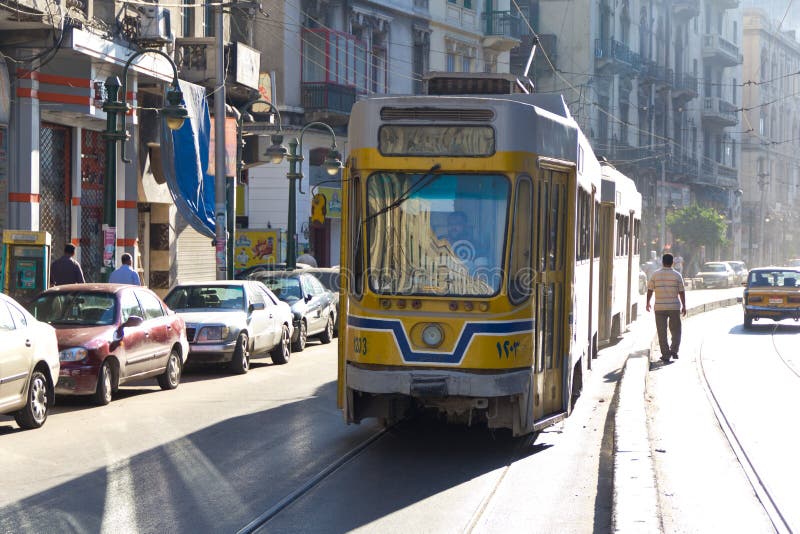 Tramway image stock éditorial. Image du maison, couleur - 26745094
