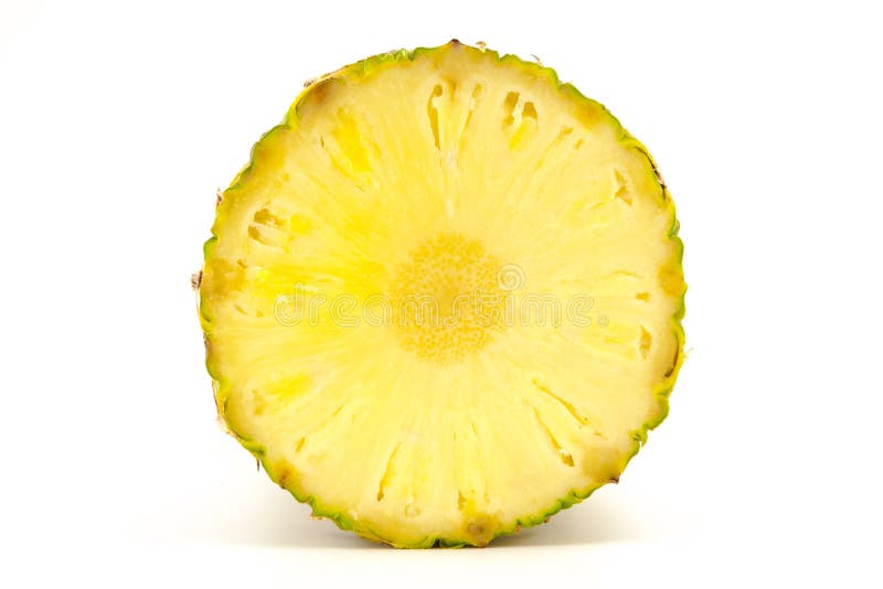 Tranche d'ananas image stock. Image du vivacité, lame - 35813575