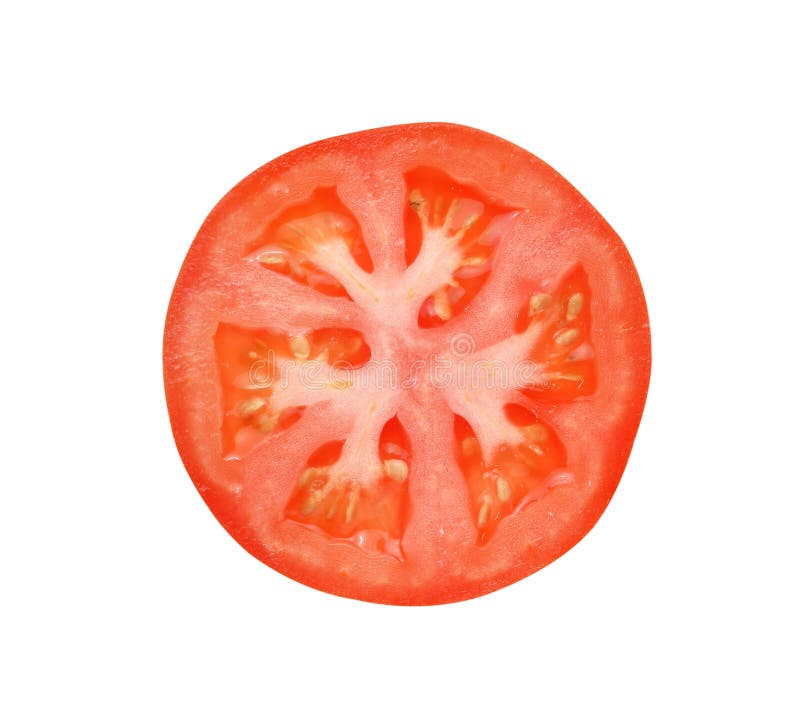 Tranche de tomate photo stock. Image du nourriture, objet - 54879074