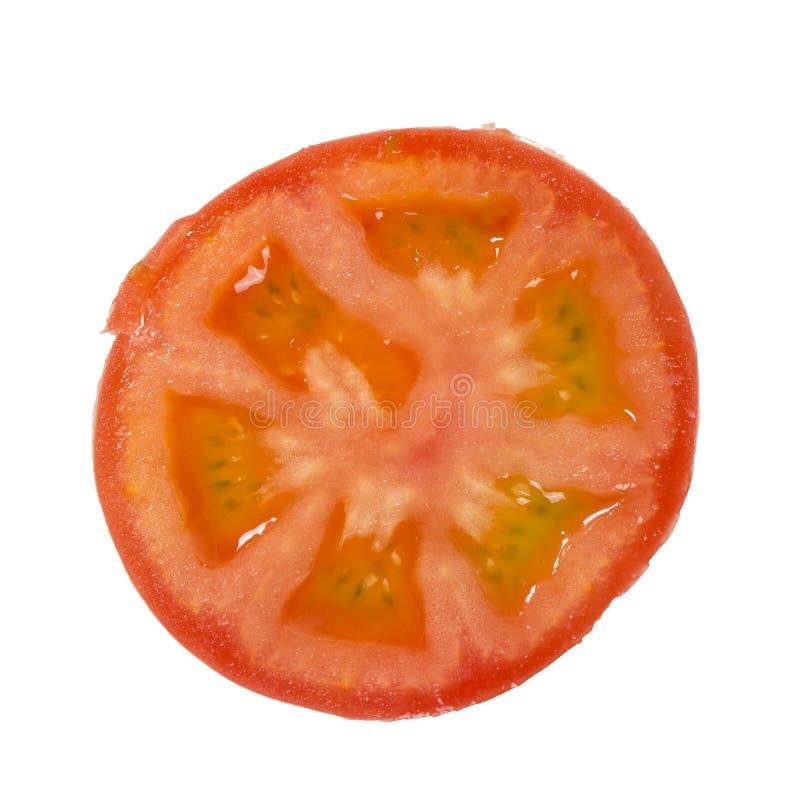 Tomate en coupe photo stock. Image du santé, séparation - 10678188
