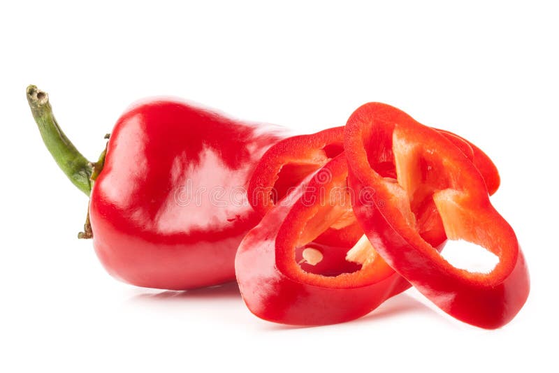 Poivre Pointu Doux Rouge (poivron) Image stock - Image du pointu, épice ...