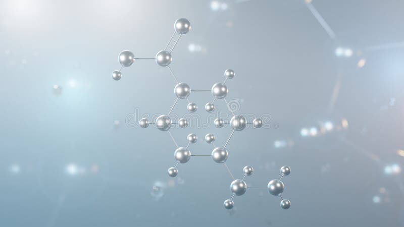 Tranexamic Acid Molecular Structure, 3d Model Molecule ...