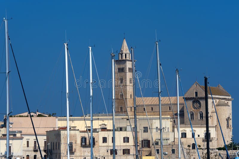Trani (Apulia) - Medieval Cathedral, Apse Stock Image - Image of ...