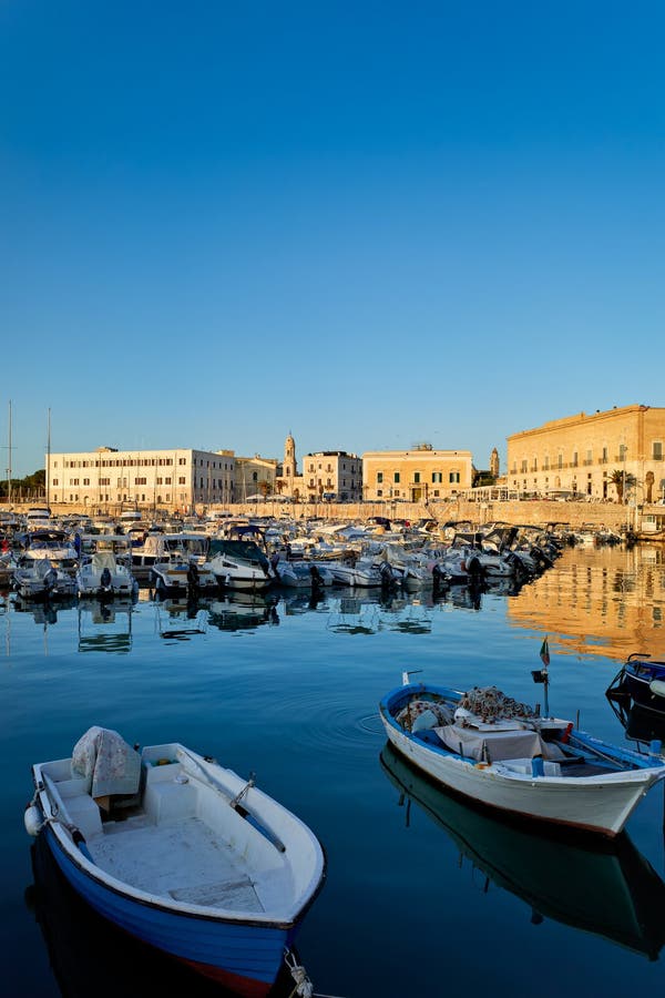Trani Puglia Salento Italy. the Harbour Editorial Photo - Image of ...