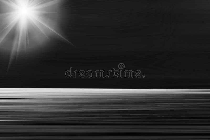 Tranquil Abstract Seashore Landscape Background Stock Image - Image of ...