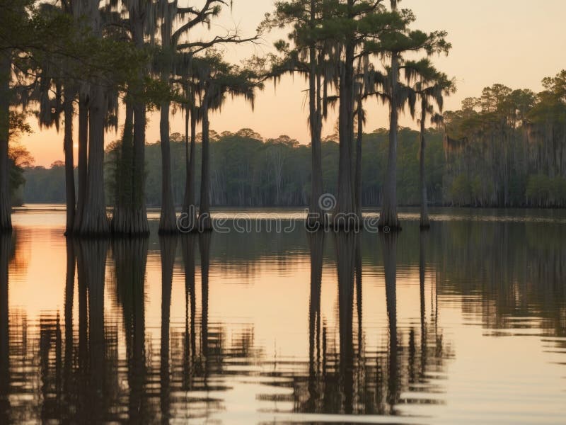 1,368 Louisiana Bayou Sunset Stock Photos - Free & Royalty-Free Stock ...