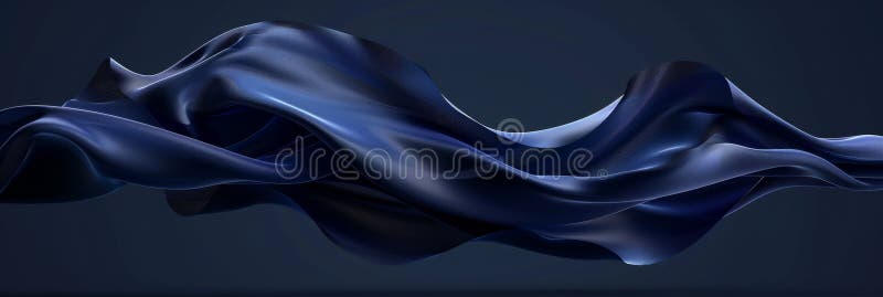 Tranquil Blue Silk Patterns Gentle Fabric Flow, Peaceful Abstract ...