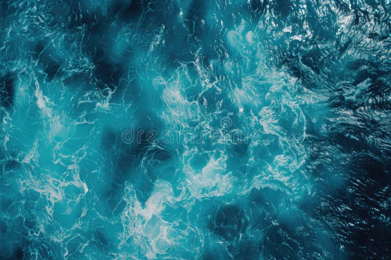 Tranquil Blue Water, Perfect for Travel Brochures Stock Image - Image ...