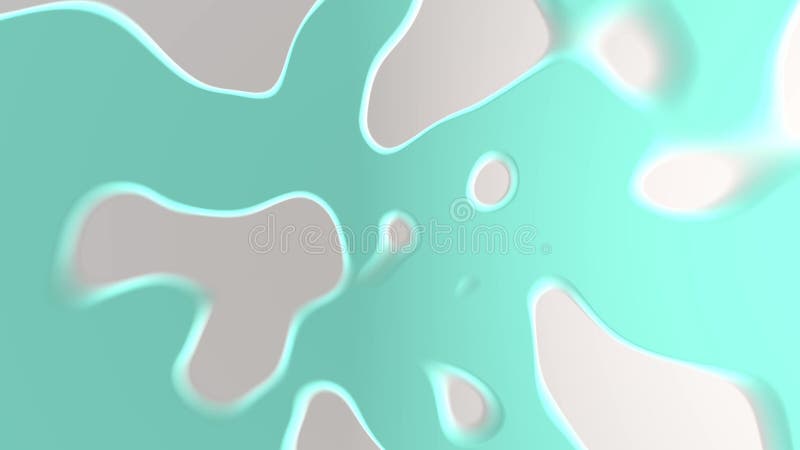 Tranquil Blue and White Abstract Design with Floating White Dots Stock ...