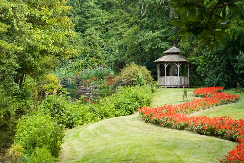 Tranquil Garden stock photo. Image of relaxing, landscape - 6043166