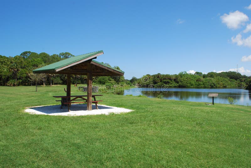 Tranquil Setting in a Nature Preserve in Sarasota Florida Stock Image ...
