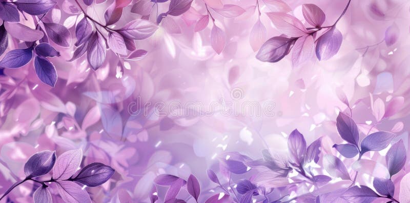 Tranquil Light Purple Bubbles Background. Relaxation Concept Stock ...