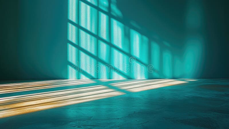 Tranquil Light and Shadows Concept. Stock Illustration - Illustration ...