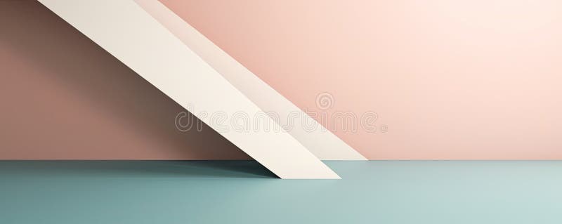 Tranquil Minimalistic Background with a Single Diagonal Line, Creating ...