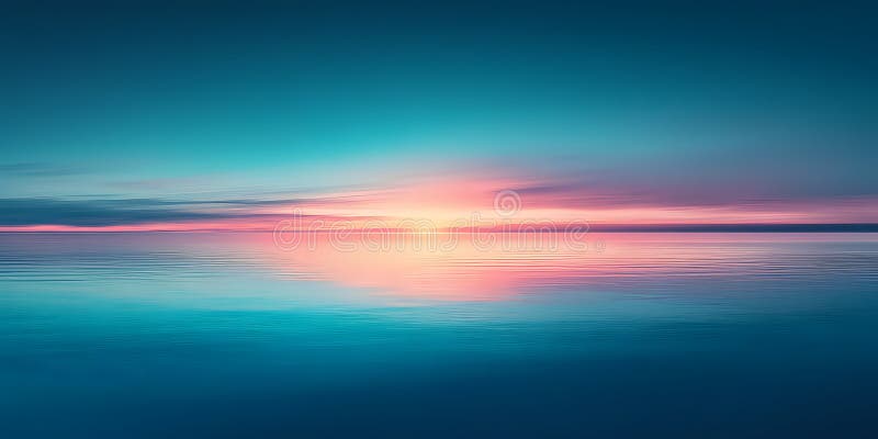 Tranquil Modern Design Featuring Vibrant Calming Gradient Shapes As ...