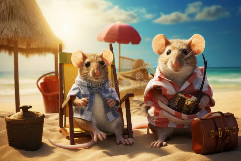 Beach Mice Stock Illustrations – 163 Beach Mice Stock Illustrations ...