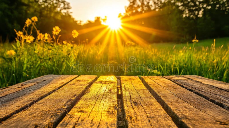 A Tranquil Natural Setting in Spring with Fresh, Green Young Grass and ...